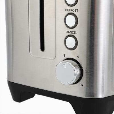 Cina Small Kitchen Appliances 2 slice stainless steel toaster bread toaster machine electric bread toaster in vendita