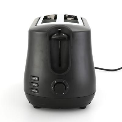 Cina Black Wide Slot 2 Slice Toaster  with Pop Up Reheat Defrost Functions 6-Shade Control  toaster machine in vendita