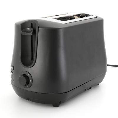 Cina Black Wide Slot 2 Slice Toaster  with Pop Up Reheat Defrost Functions 6-Shade Control  toaster machine in vendita