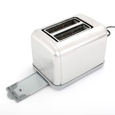 China Tostapane elettrici di acciaio inossidabile degli accessori della cucina del creatore del panino del tostapane delle fette del tostapane 2 del pane for sale