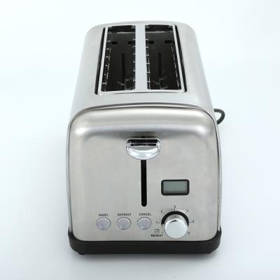 Cina Elettrodomestici Pane Supporto Forno LOGO Personalizzato Tostapane inox 4 fette Tostapane omologato CE in vendita