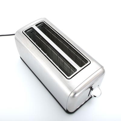 Cina Elettrodomestici Pane Supporto Forno LOGO Personalizzato Tostapane inox 4 fette Tostapane omologato CE in vendita