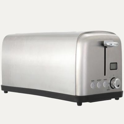 Cina Elettrodomestici Pane Supporto Forno LOGO Personalizzato Tostapane inox 4 fette Tostapane omologato CE in vendita