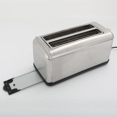 Cina Elettrodomestici Pane Supporto Forno LOGO Personalizzato Tostapane inox 4 fette Tostapane omologato CE in vendita