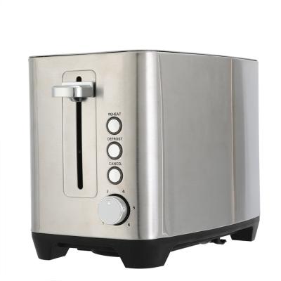 Cina Small Kitchen Appliances 2 slice toaster sandwich maker bread toaster 1000W toasters in vendita