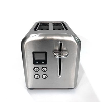 Cina Led Display 900W Digital Bread Toaster 2 Slice Extra Wide Slot Compact in vendita
