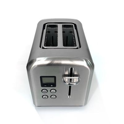 Cina Led Display 900W Digital Bread Toaster 2 Slice Extra Wide Slot Compact in vendita