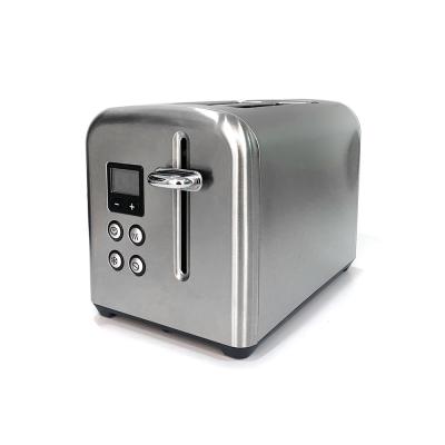 Cina Led Display 900W Digital Bread Toaster 2 Slice Extra Wide Slot Compact in vendita