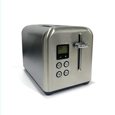 Cina Led Display 900W Digital Bread Toaster 2 Slice Extra Wide Slot Compact in vendita