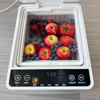 China 7L Fruit and Vegetable Washing Machine 500W 120V Kitchen Disinfect Cleaner for sale