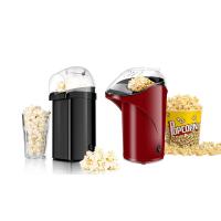 China Household Electric Popcorn Maker 60g Capacity 1000W Button Control Black for sale