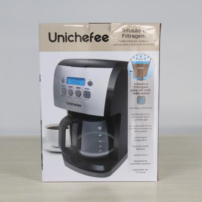 Cina 1080w Programmabile 14 Cup Drip Coffee Maker Acciaio inossidabile nero in vendita