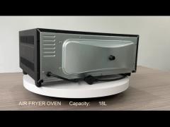 9 tostapane prestabilito Oven Air Fryer Combo 110-240V dei menu 15L 18L