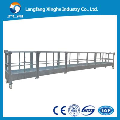 China Facade cleaning equipment 800kg / lifting access system / ZLP800 suspended platform for sale