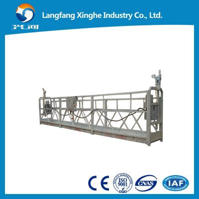 China ice a plataforma suspendida/andaime suspendido scaffolding/7.5m suspendido 6m elétrico com trilho móvel à venda