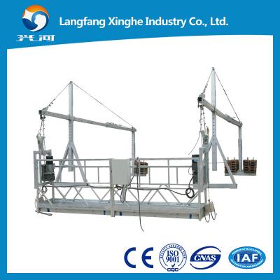 China A plataforma suspendida alumínio ZLP630/o berço limpeza de janela/plataforma do acesso levantam à venda