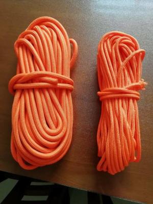 Cina magnete di nylon di 8mm che pesca corda 65 piedi di corda di sicurezza con Carabiner in vendita