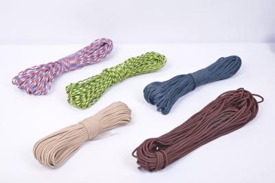 Cina 3mm tipo polipropilene del cavo del paracadute 550 7Strand di III per il campeggio all'aperto in vendita