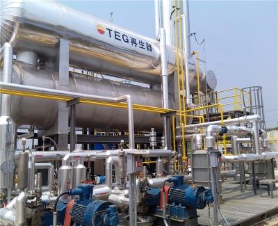 China TEG Gas Dehydration Unit Natural Gas Processing Equipment TEG Dehydration Unit for sale