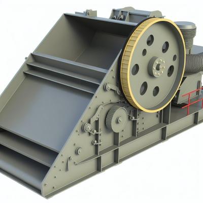 중국 광산용 고 용량 턱 쇄기 기계 1-1000t/h 판매용