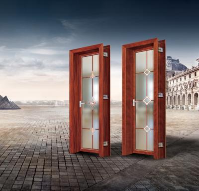 China 90x40 aluminum glass door price good sound proof doors glazed door provide many colors aluminum casement door for sale