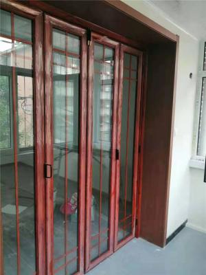 China 70 series folding patio doors good quality big folding doors aluminum folding door hot product for sale