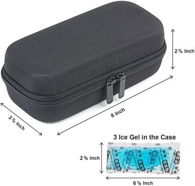 Cina Spazio di stoccaggio di EVA Travel Case With Roomy del dispositivo di raffreddamento dell'insulina in vendita