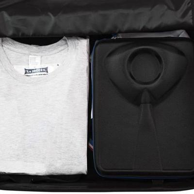 Cina Velluto EVA Storage Case, grinza di rettangolo di caso di viaggio della camicia anti in vendita