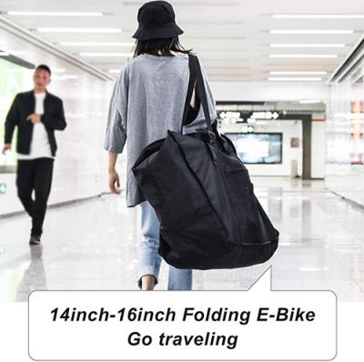Cina borsa elettrica del motorino di 600D Oxford, borsa della bici di piegatura del velluto in vendita