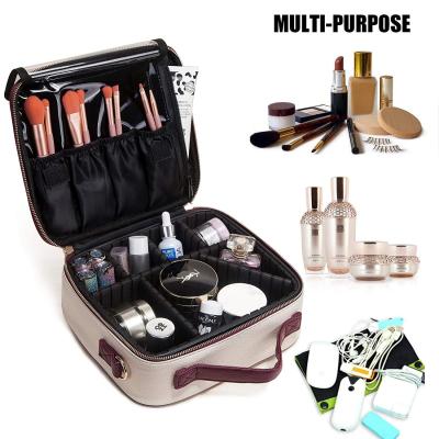 Cina 26*23*9cm EVA Cosmetic Case, cassa di treno di cuoio di trucco di viaggio in vendita