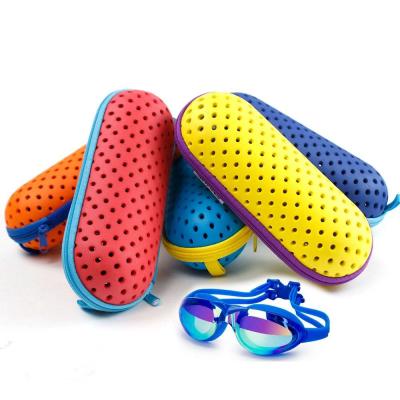 Cina Occhiali di protezione di nuoto caso, unità di elaborazione EVA Safety Glasses Hard Case di L18cm in vendita