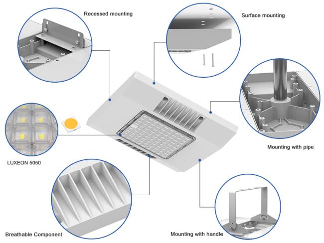 100W 120W 150W energy saving high bay lighting With 5 Years Warranty 0