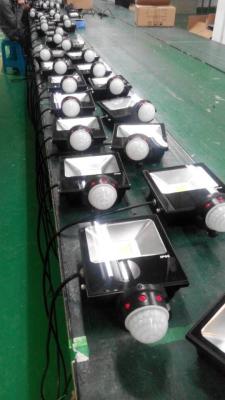 Cina Il chip esterno 4000k PIR di Bridgelux ha condotto l'illuminazione all'aperto di sicurezza della luce di inondazione in vendita
