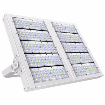 Cina La progettazione modulare dell'alloggio bianco esteriore ha condotto le luci di inondazione per alta efficienza 160lm/W dello stadio 100w-500 in vendita