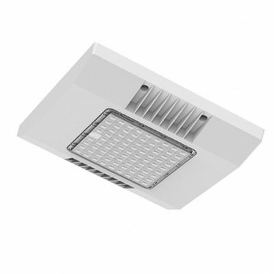Cina Il baldacchino della stazione di servizio LED accende 165lm/w 100w 150w IP66 IK10 una lente ottica da 85 gradi in vendita