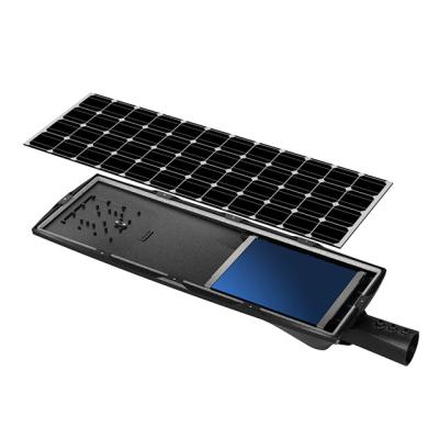 Cina Batteria al litio MPPT 50w intelligente 8000lm tutto in un'iluminazione pubblica solare IP65 del LED impermeabile in vendita