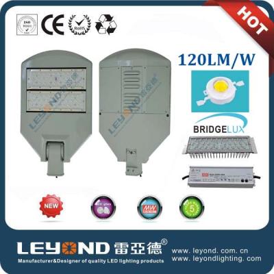 Cina Alta illuminazione di via luminosa di efficienza LED 150lm/chip IP66 di w Bridgelux in vendita