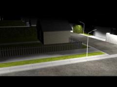 controllo di tempo del sensore della cellula fotoelettrica di illuminazione di via di 60W Lumileds 5050 LED