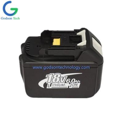 China Makita-18C-18V Li-ion Battery Replacement Power Tool Battery  Cordless Tool Battery Black Color for sale