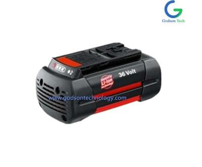 China Bosch-36V Li-ion Battery Replacement  Power Tool Battery Cordless Tool Battery Black Color for sale