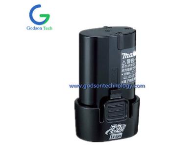 China Makita-7.2V Li-ion Battery Replacement Power Tool Battery  Cordless Tool Battery Black Color for sale