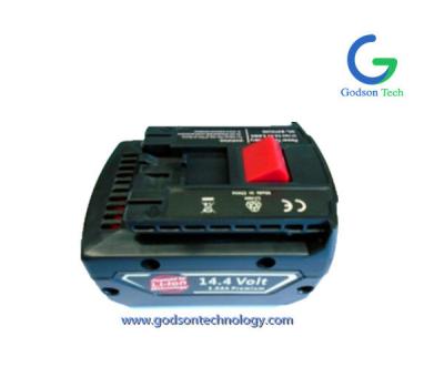 China Bosch-14.4V Li-ion Battery Replacement  Power Tool Battery Cordless Tool Battery Black Color for sale