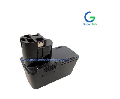 China Bosch-9.6B-9.6V Ni-Cd Ni-MH Battery Replacement  Power Tool Battery Cordless Tool Battery Black Color for sale