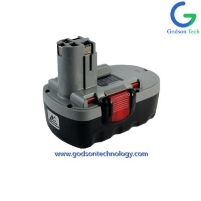 China Bosch-18V Ni-Cd Ni-MH Battery Replacement  Power Tool Battery Cordless Tool Battery Black & Red & Grey Color for sale