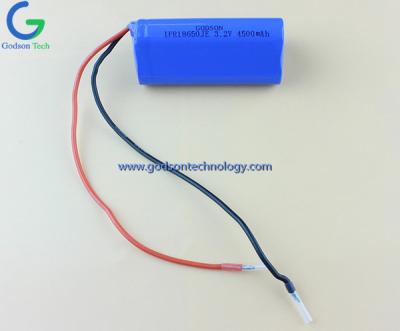 China LiFePO4 Battery Pack IFR18650 3.2V 4500mAh for sale