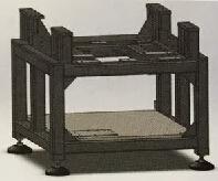 machine automatique d'autocollant d'exactitude de bâti de 0.05mm avec l'emplacement de travail de 320*280mm