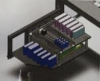 machine automatique d'autocollant d'exactitude de bâti de 0.05mm avec l'emplacement de travail de 320*280mm