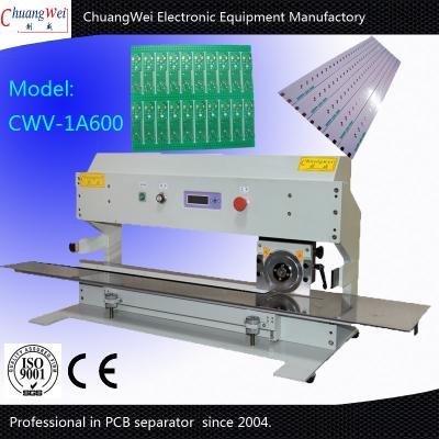 China PCB Separator with 1 Circular Blade and 1 Linear Blade 600mm Cutting Length for sale