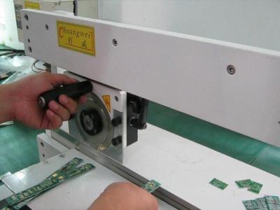 Cina PWB manuale PWB Depanel delle lame lineari e rotonde di Depaneling del taglio di V in vendita