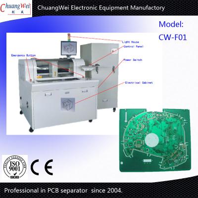 China Máquina de roteamento do PWB Depaneling do separador do PWB do router do PWB do CNC do estilo do assoalho à venda